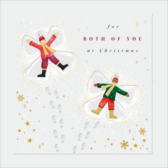 Xmas Both of You Snow Angels – Everyone's Designs