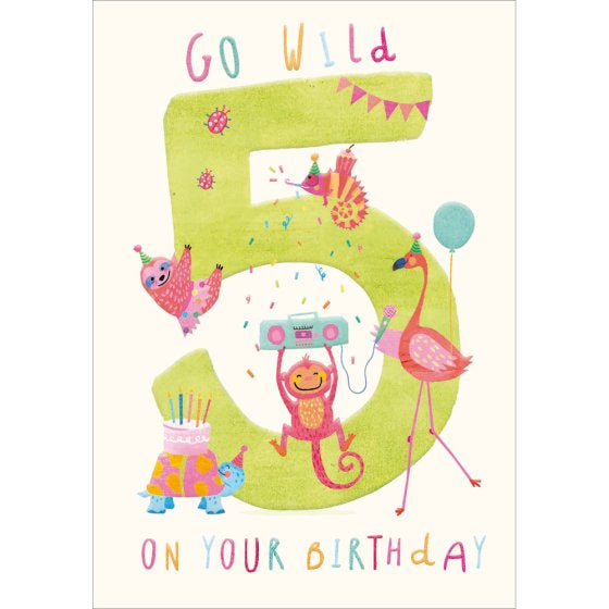 Age 5 Go Wild Animals 'Jelly Baby' – Everyone's Designs