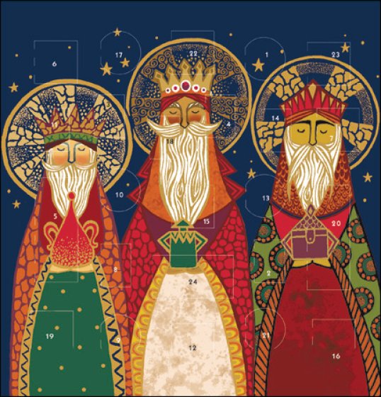 Three Kings Advent Calendar Card – Everyone's Designs